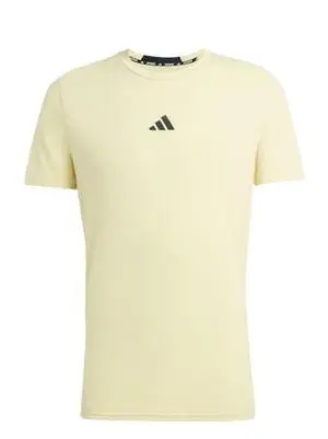 Adidas Designed For Workout Tee Shirt - Powder Yellow