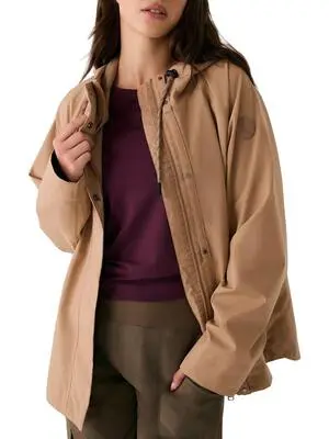 LOLE Lachine Oversize Rain Coat - Dune