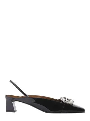GIUSEPPE ZANOTTI Brendha Sparkle 45 Slingback Pumps - Black