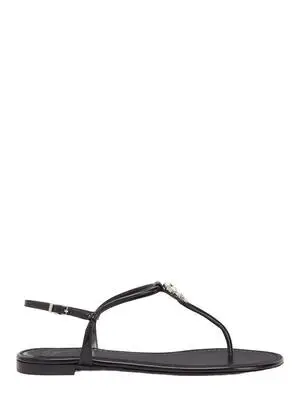 GIUSEPPE ZANOTTI Anyelle Thong Sandals - Black