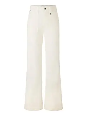 Bogner Devin Velvet Trousers Cream
