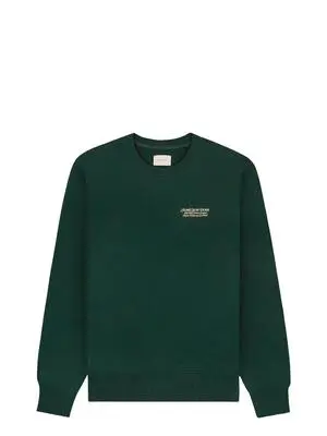 Aimé Leon Dore Monogram Crewneck Sweatshirt - Green