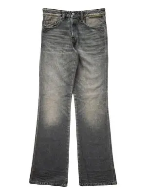DIESEL Faded Flared Jeans - Black