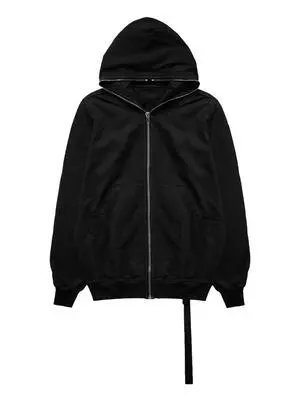 Rick Owens Jumbo Gimp Zip Hoodie - Black