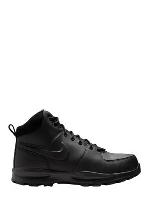 Nike Manoa Leather Lace Up Boots - Black