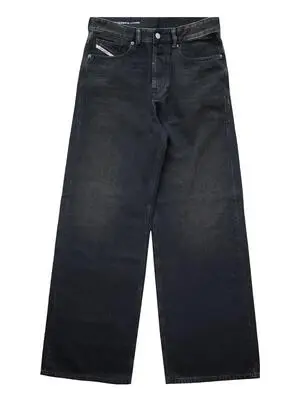 DIESEL Wide Leg Denim - Black