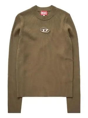 Diesel Logo Crewneck Sweater - Green