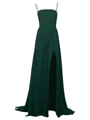 Prabal Gurung Millicent Woven Gown - Hunter