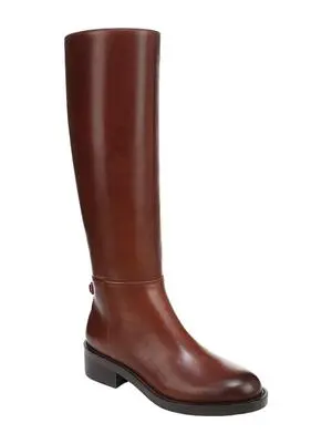 Sam Edelman Milla Knee High Boot Rich Copper Leather