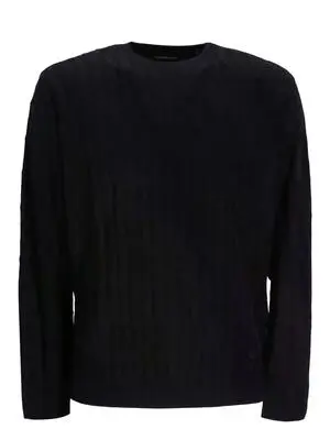 EMPORIO ARMANI Cable-Knit Sweater