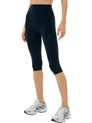 Splits59 Airweight High Waist 16" Capri Legging Indigo