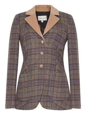Cara Cara Ross Plaid Wool Blazer - Allen Plaid