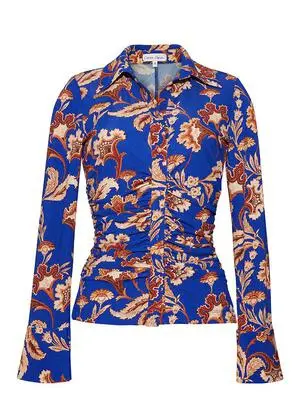 Cara Cara Shirley Top - Regal Paisley Blue