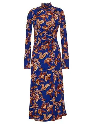 Cara Cara Hera Printed Dress - Regal Paisley Blue