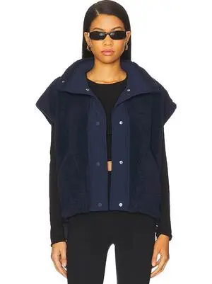 Free People Scout It Out Vest - Navy
