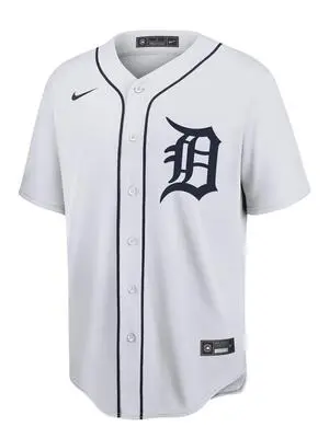Nike Mlb Detroit Tigers Replica Baseball Jersey - White