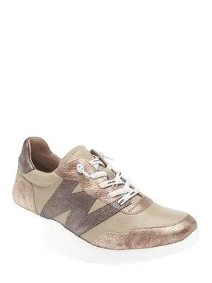 WONDERS Kyoto Lace-up Sneakers - Elvin Oro/w.taupe/e.plomo