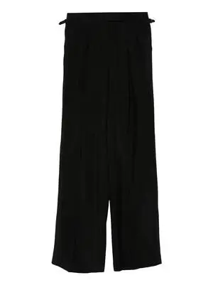 TOM FORD Pleated Trousers - Black