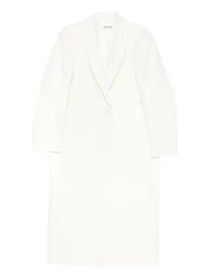RÓHE Button-fastening Coat - White