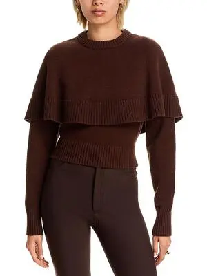 Ronny Kobo Evian Knit Top - Brown