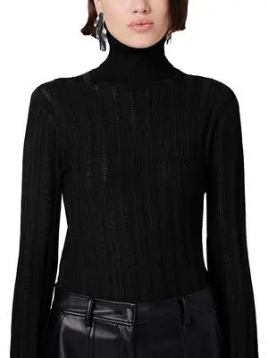 TOCCIN Nancy Turtleneck Sweater - Jet