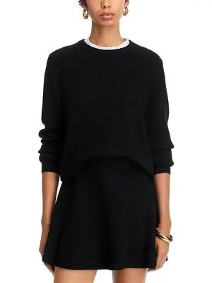 French Connection Vhari Knit Classic Sweater - Black