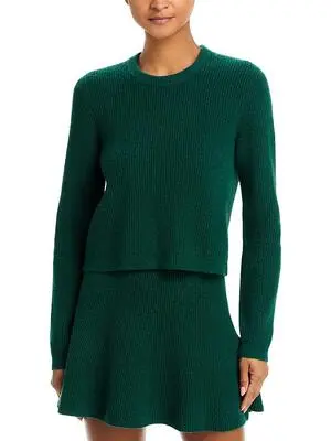 French Connection Vhari Knit Classic Sweater - Evergreen