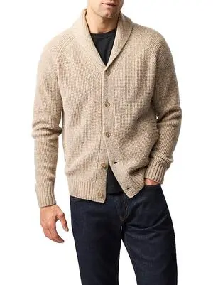 Rodd & Gunn Williamson Textured Cardigan Sweater - Natural
