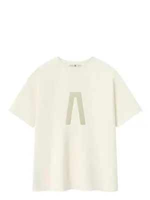 Adidas Fear Of God Athletics Quickdry Jersey Performance Tee Shirt - Cream White