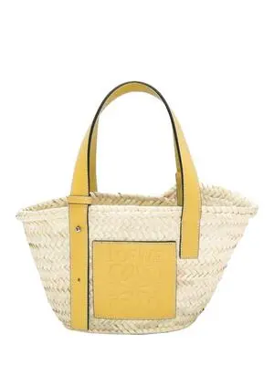 Loewe X Howls Small Basket Bag - Yellow