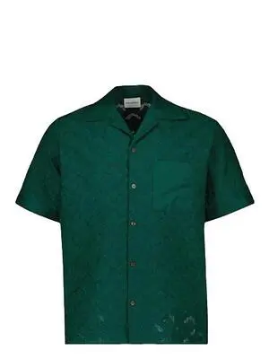 Drole De Monsieur La Chemise Brodee Shirt - Green