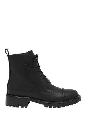 MALONE SOULIERS Leather Ankle Boots - Black
