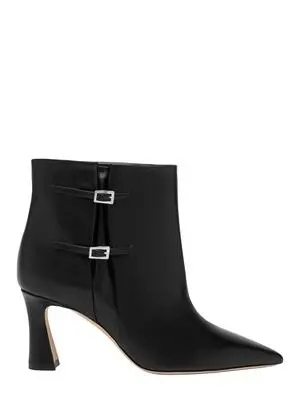 MALONE SOULIERS Leather Norma Ankle Boots 70 - Black