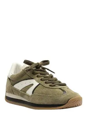 AREZZO Molly Lace-Up Sneakers Militar Green/multi