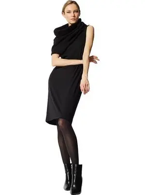 Natori Layering Jersey Sleeveless Dress - Black