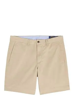 Ralph Lauren Stretch-cotton Bedford Shorts - Beige