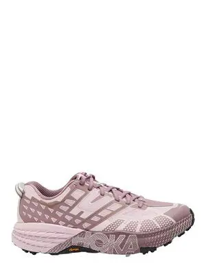 HOKA Speedgoat 2 Panelled Mesh Sneakers - Mauve