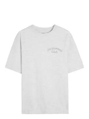 Jacquemus Le T-shirt Club Logo Cotton T-shirt - Grey