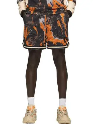 PUMA Lafrancã Hoops 6" Shorts - Orange