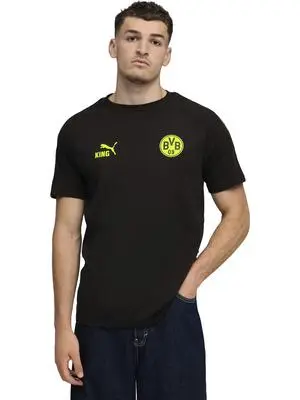 PUMA Bvb King Soccer T-shirt - Black