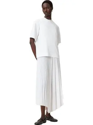 ALLSAINTS Jax 2-in-1 Maxi Dress - Chalk White
