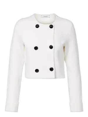 Dorothee Schumacher Sharp Ambition Wool-blend Jacket - White