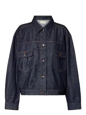 THE ROW Ness Denim Jacket - Blue