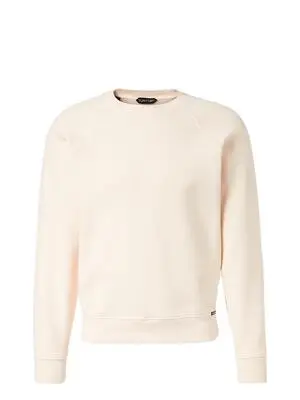 TOM FORD Cotton Crewneck Sweatshirt - White