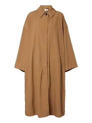 THE ROW Arwen Oversized Coat - Beige