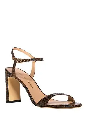 STUART WEITZMAN Babette 85 Sandals - Espresso