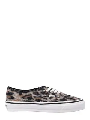 VANS LX Authentic 44 Leopard Sneakers Black Brown-0