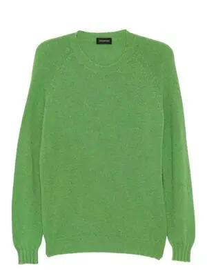 Tagliatore Crew-neck Cashmere Sweater - Green