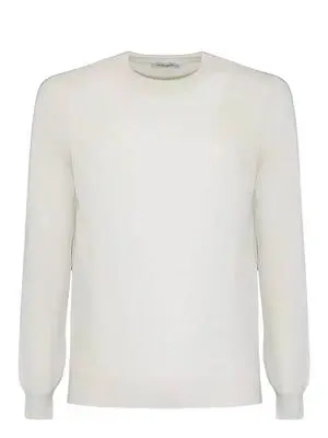 KANGRA Crew-Neck Sweater With Ribbed Trim