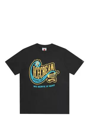ICECREAM Diamond-sunburst T-shirt - Black